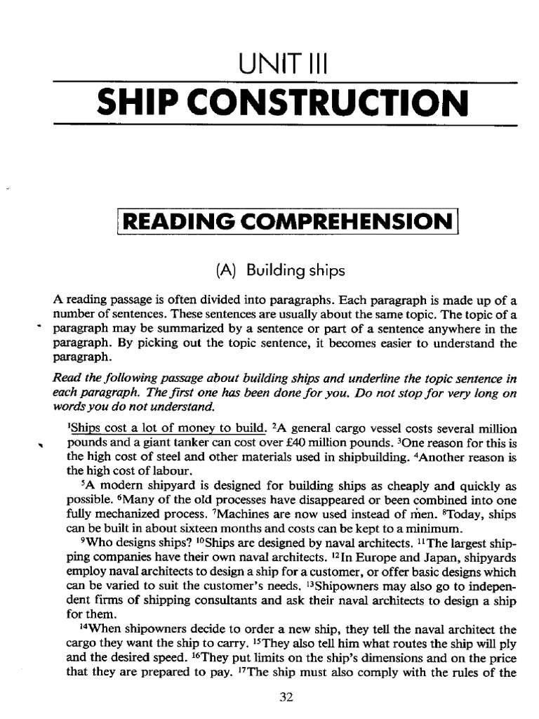 III Ship Construction | PDF