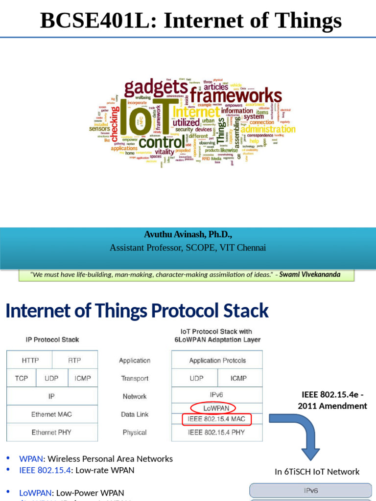 IoT Protocol Stack - PHY and MAC Layers | PDF | Computer Network | Ieee 802.11
