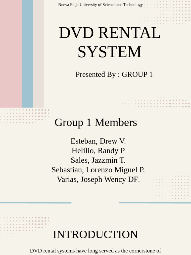 Dvd-Rental-System Updated | PDF | Usability | Dvd