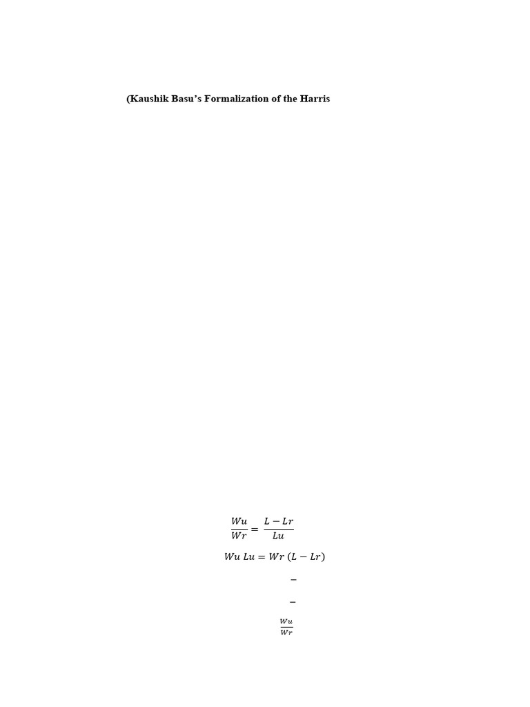 ECONOMICSSemIVCC 10harris Todaromodelofruralmigration | PDF | Labour ...