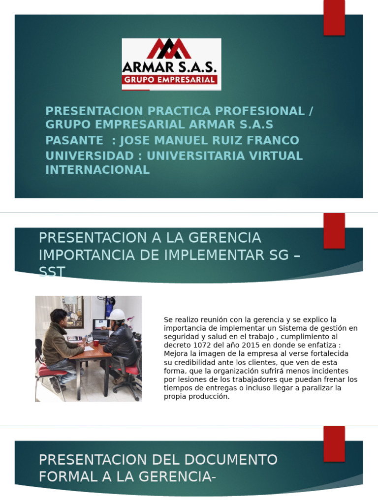 Presentacion Power Point Practicas Empresariales | PDF