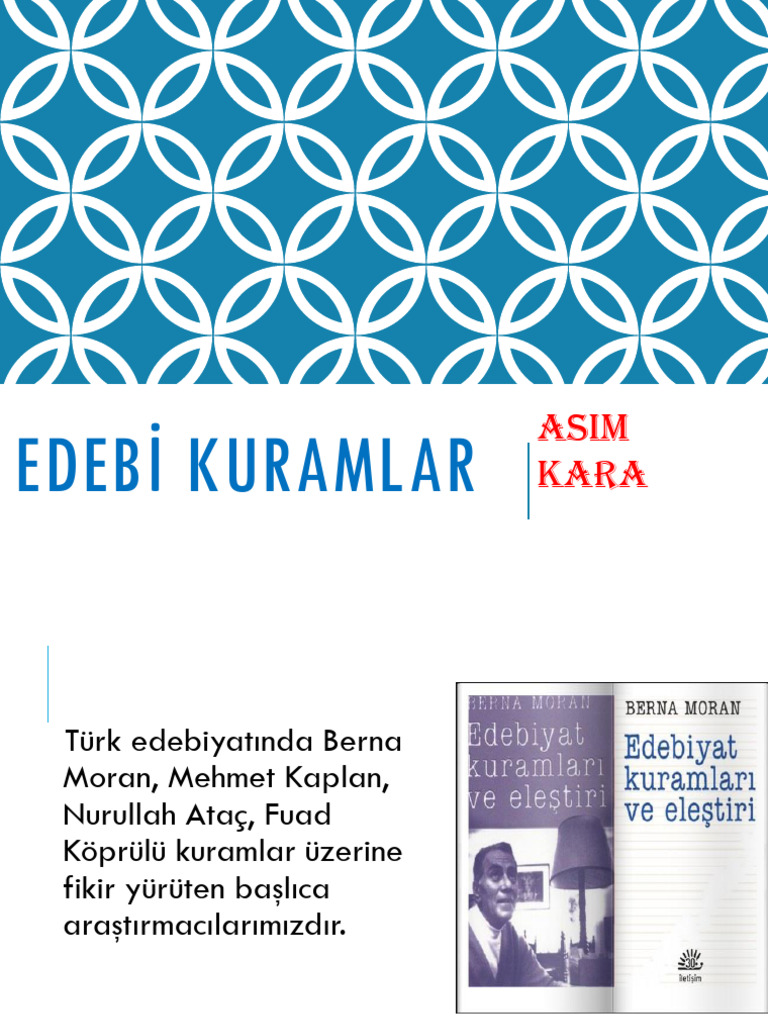 EDEBİ KURAMLAR 2021 | PDF
