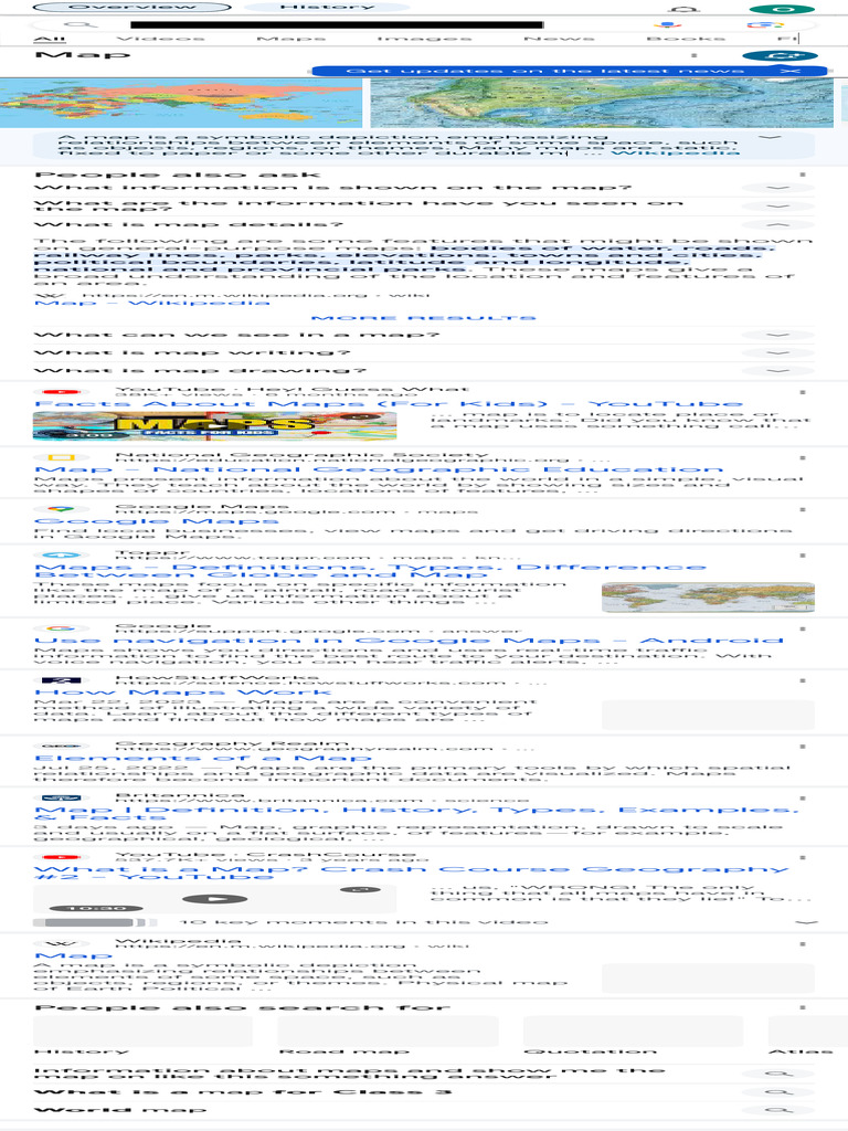 Overview of Map Features and Uses | PDF | Map | Geography