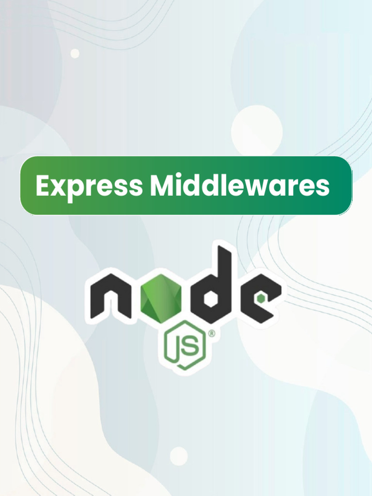Express Middleware | PDF
