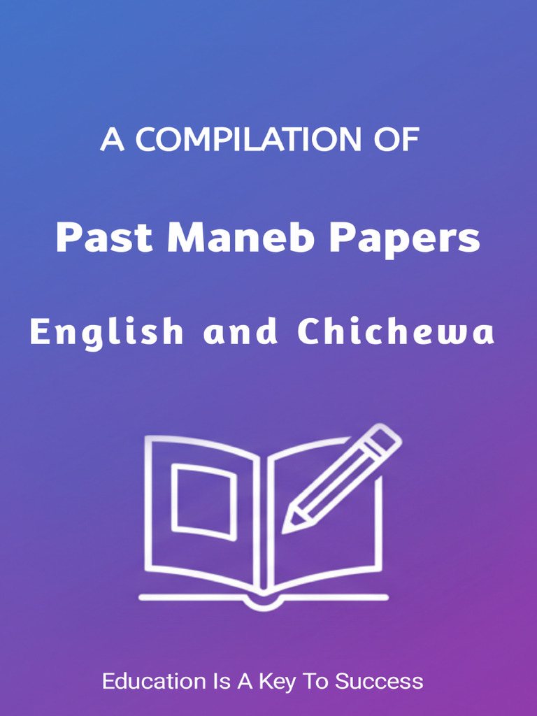English and Chichewa Past Maneb Papers | PDF | Adverb | Adjective