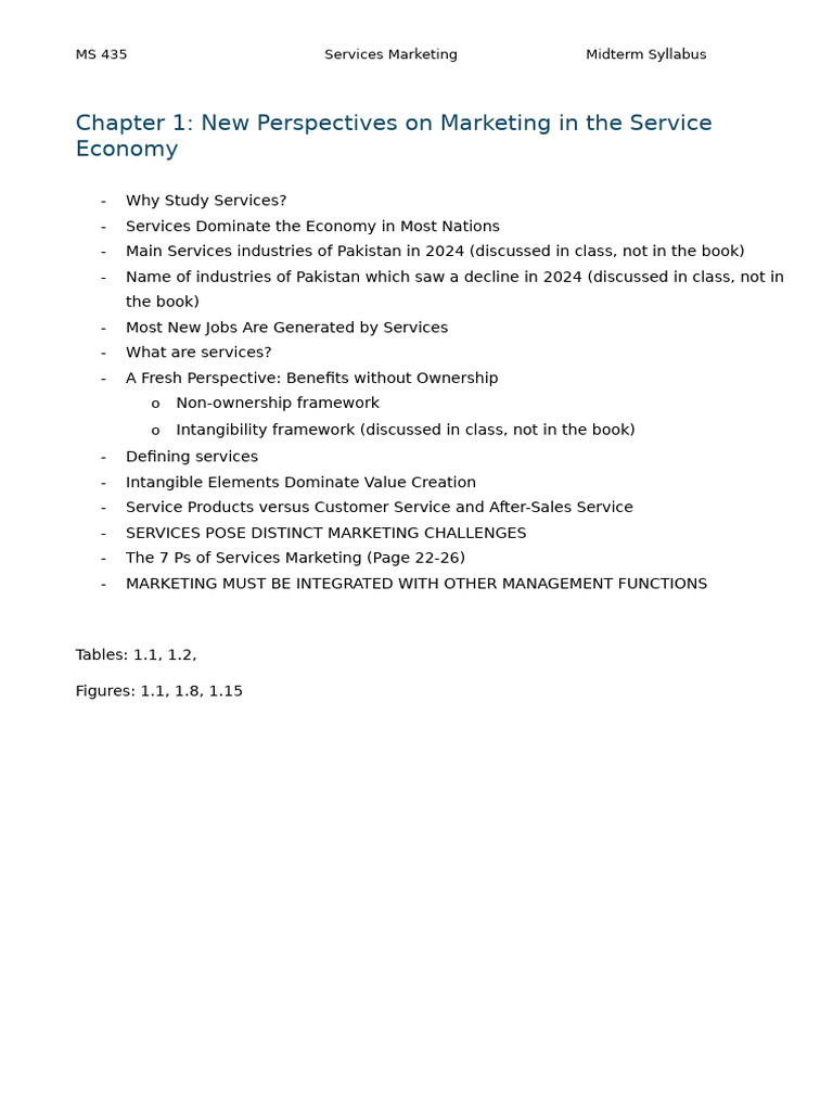 Chap 1 and Chap 2 Main Headings | PDF