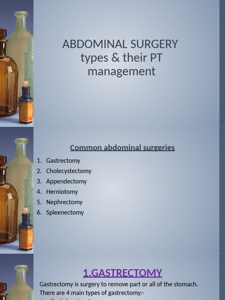 Abdominalsurgery 210520071015 | PDF | Abdomen | Gallbladder