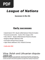 Achievements and Failures of The League PDF | PDF | League Of Nations ...