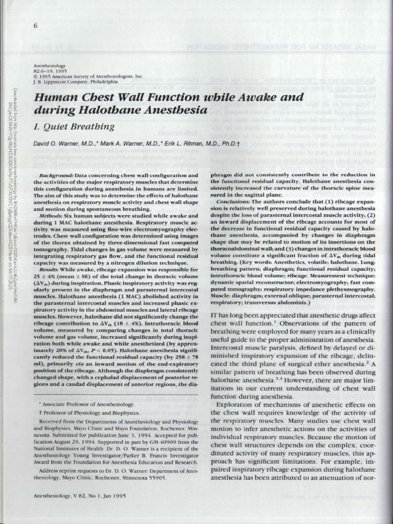human_chest_wall_function_while_awake_and_during. | PDF | Thorax ...