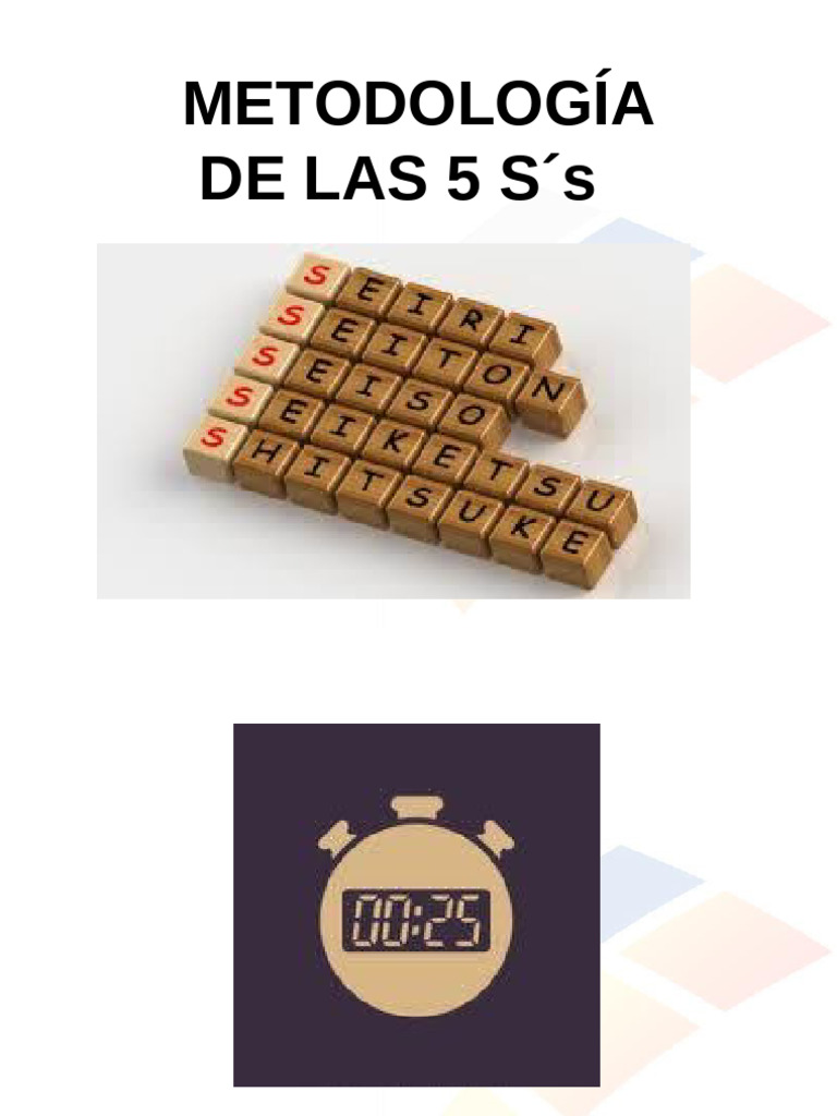 Las 5 S | PDF