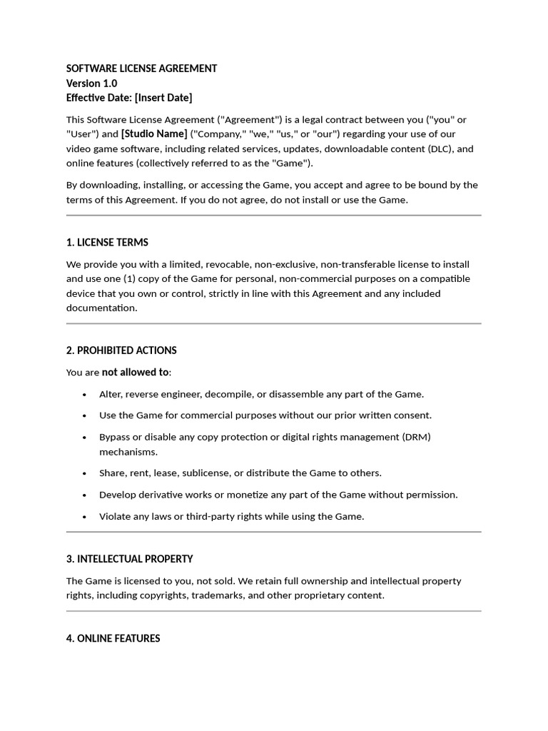 SOFTWARE LICENSE AGREEMENT For UC | PDF | License | Digital Rights ...