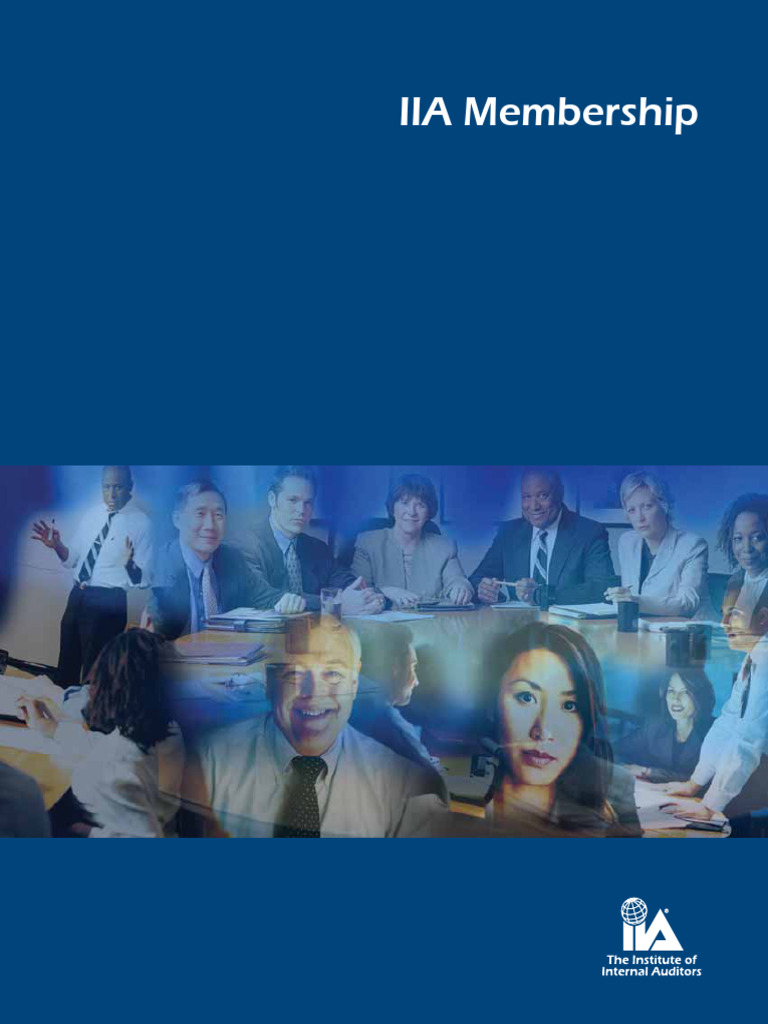 IIA Membership Benefits Overview | PDF | Internal Audit | Audit