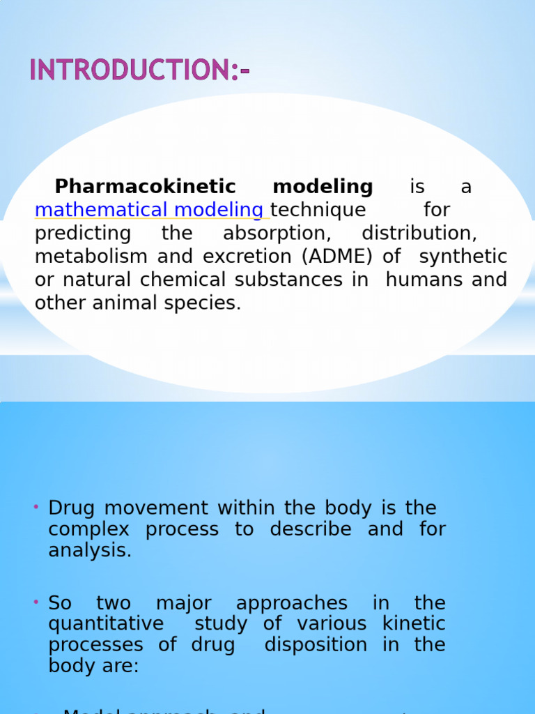 Pharmacokinetic Models | PDF | Pharmacokinetics | Drugs
