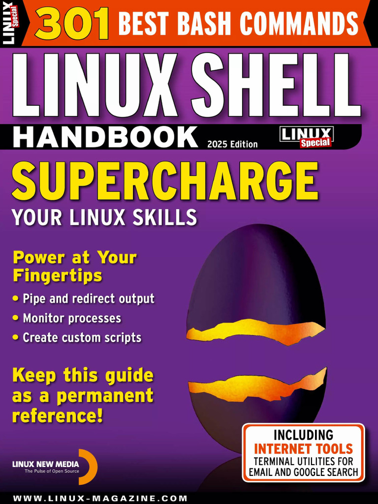 Linux Magazine Special Editions - Linux Shell Handbook 2025 | PDF
