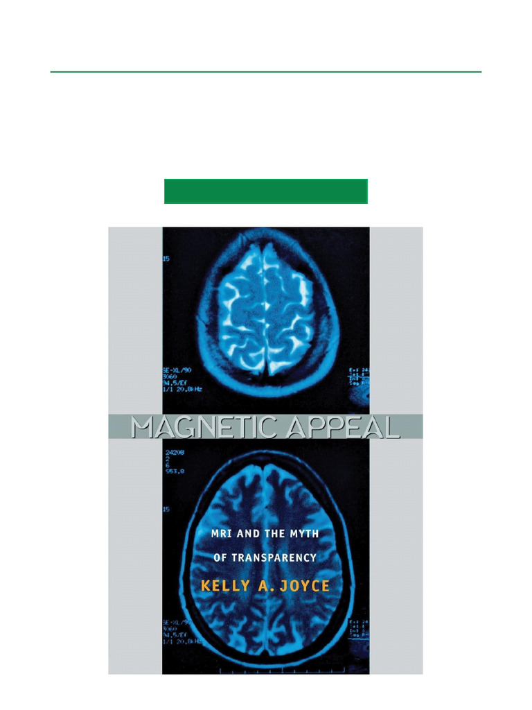 MRI: Unveiling the Transparency Myth | PDF | Magnetic Resonance Imaging ...