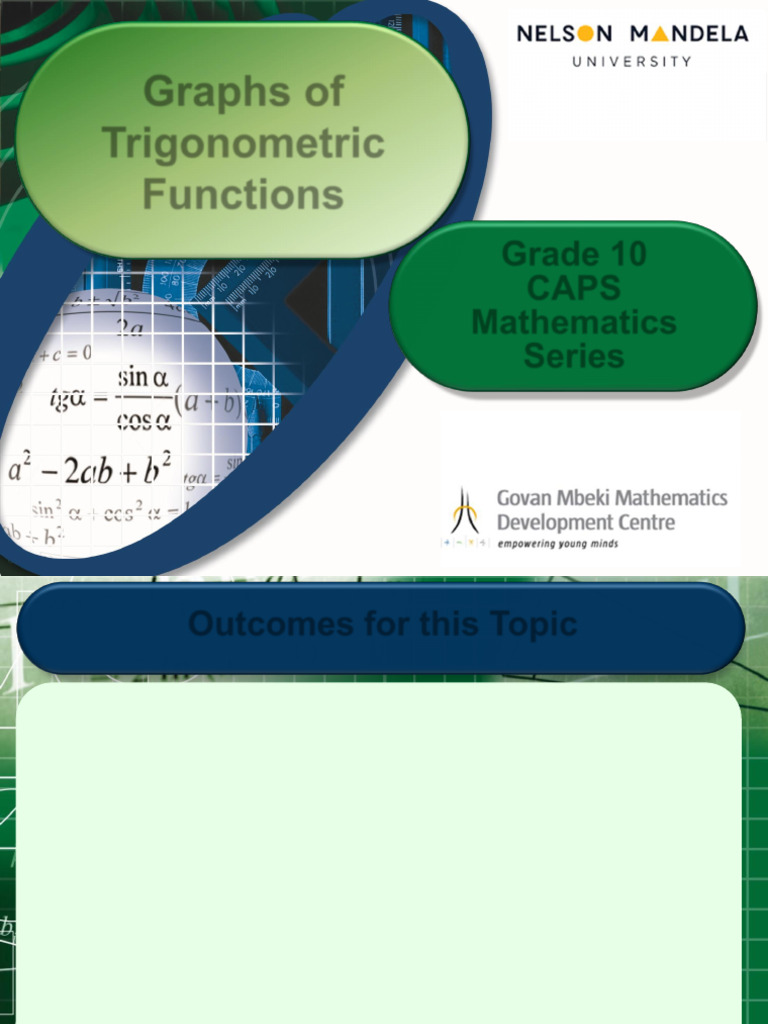 Graphs of Trigonometric Functions | PDF | Function (Mathematics) | Trigonometric Functions