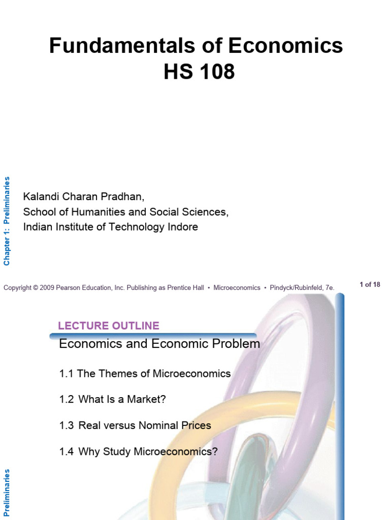 Microeconomics Fundamentals Overview | PDF | Microeconomics | Market ...