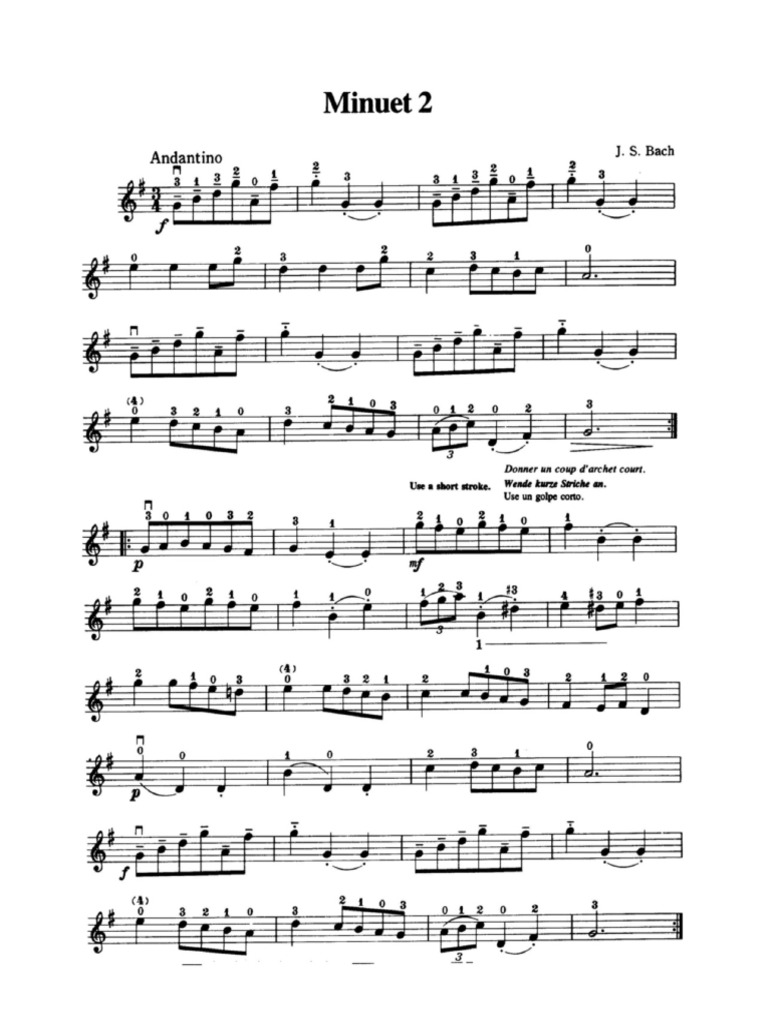MINUET 2 | PDF
