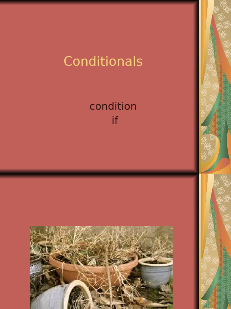 Conditionals | PDF