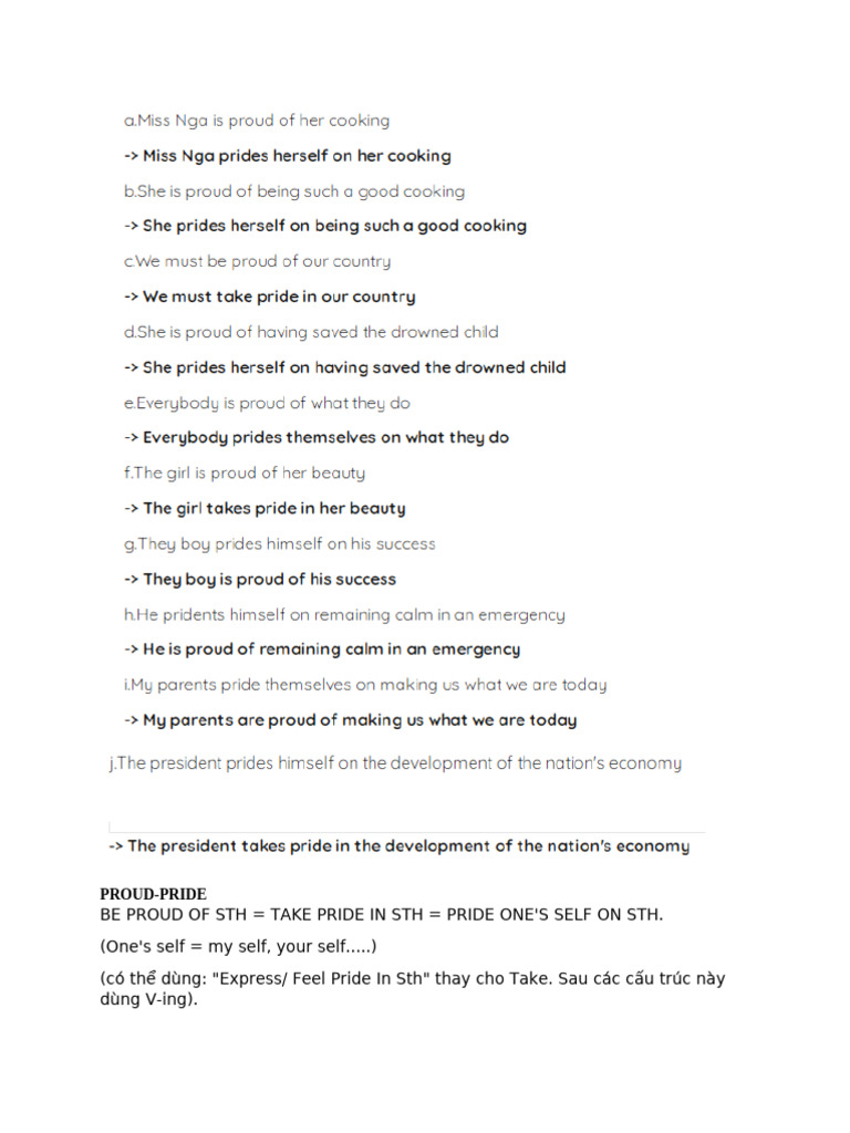 Understanding Pride and Its Expressions | PDF