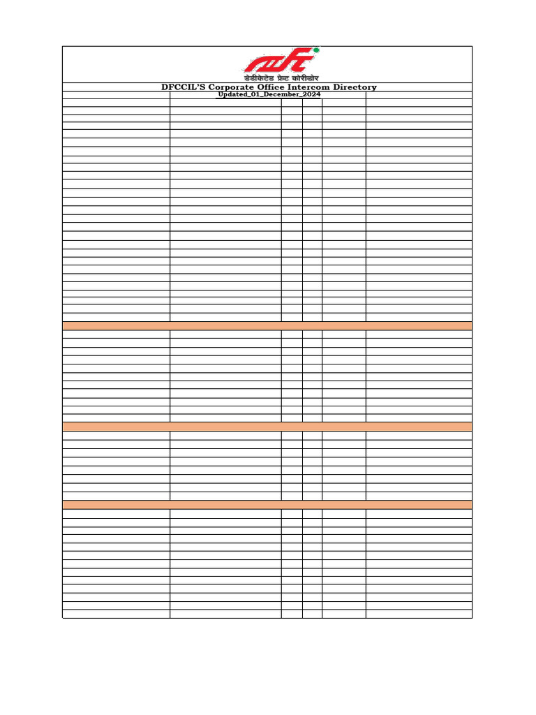 DFCCIL INTERCOM 20 December 2024 NFFY | PDF