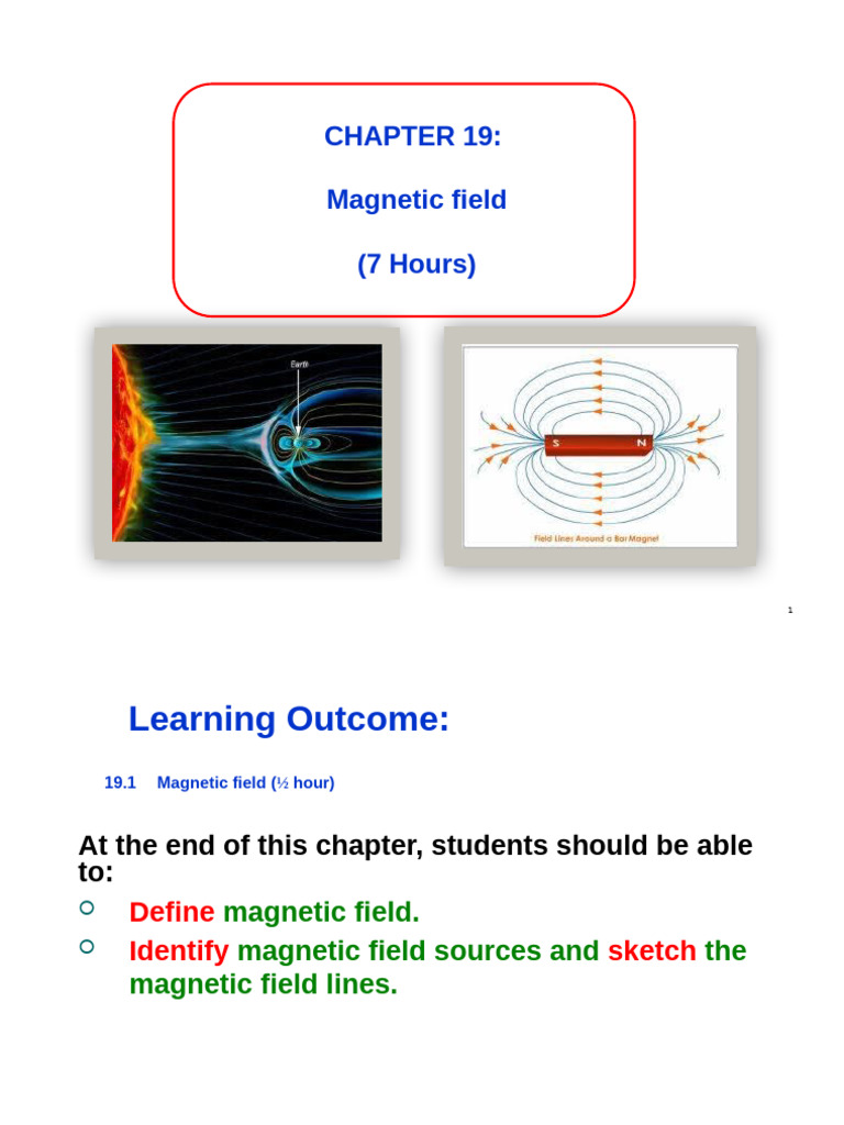 CHAPTER 19 Magnetic Field | PDF | Magnetic Field | Force