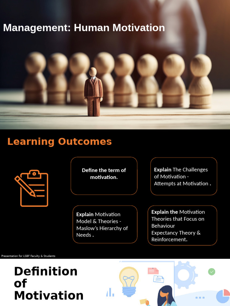 Chapter 7 Motivation UPLOAD | PDF | Motivational | Motivation