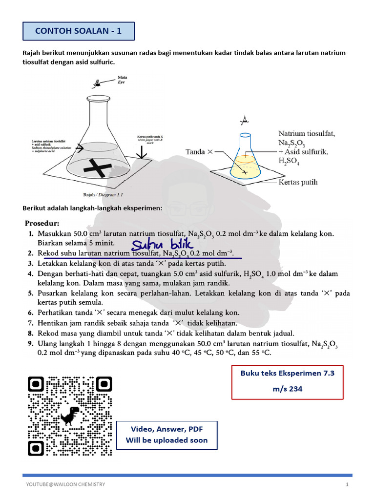 Selangor KIMIA Amali F4 24 | PDF