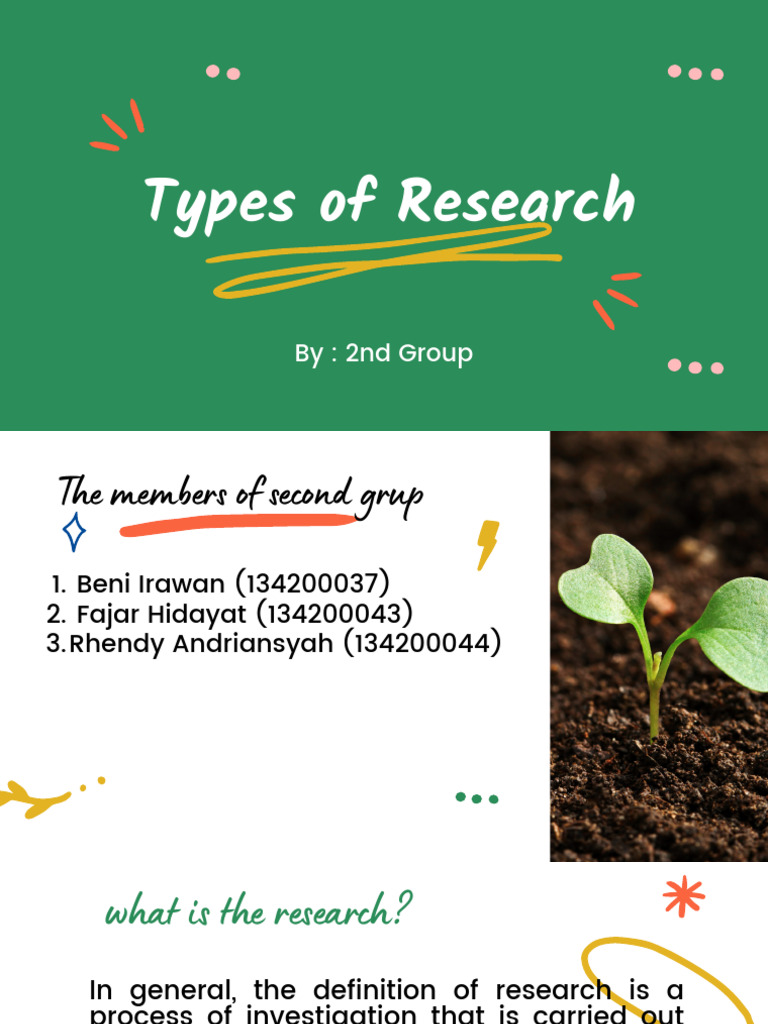 Types of Research and Its Supporting Factors | PDF | Experiment ...