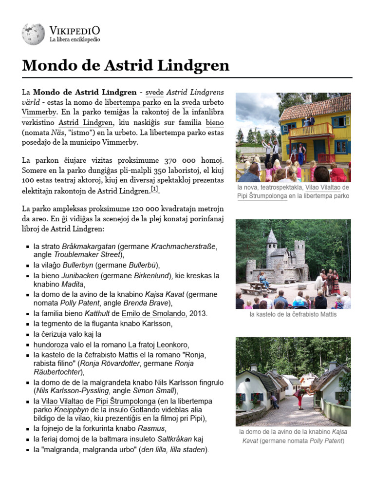 Mondo de Astrid Lindgren | PDF