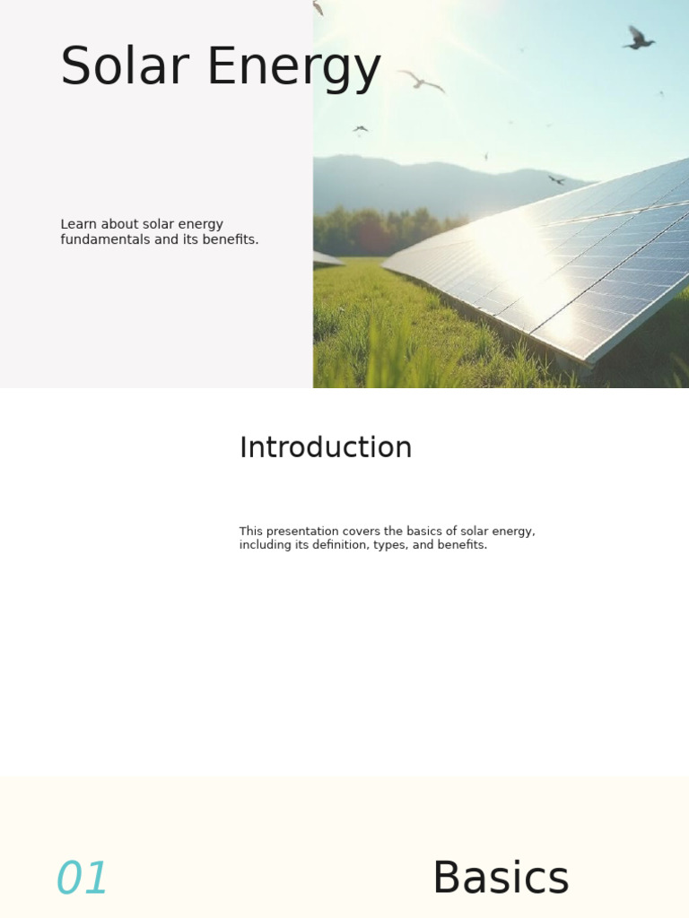 Solar Energy | PDF