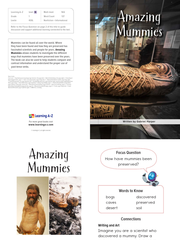 Raz Lg42 Amazingmummies CLR | PDF | Mummy