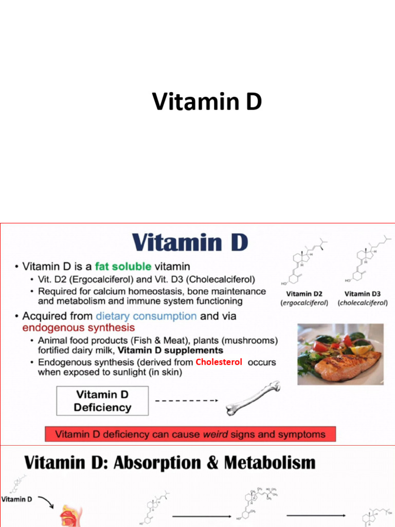 Vitamin D | PDF