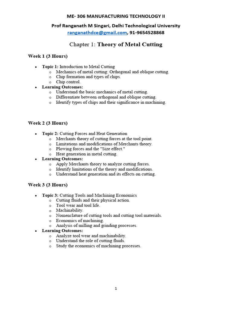 Unit Overview and Questions | PDF | Machining | Force