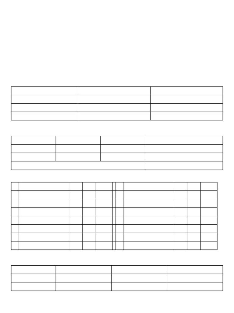 Futsal Match Scorecard Template | PDF