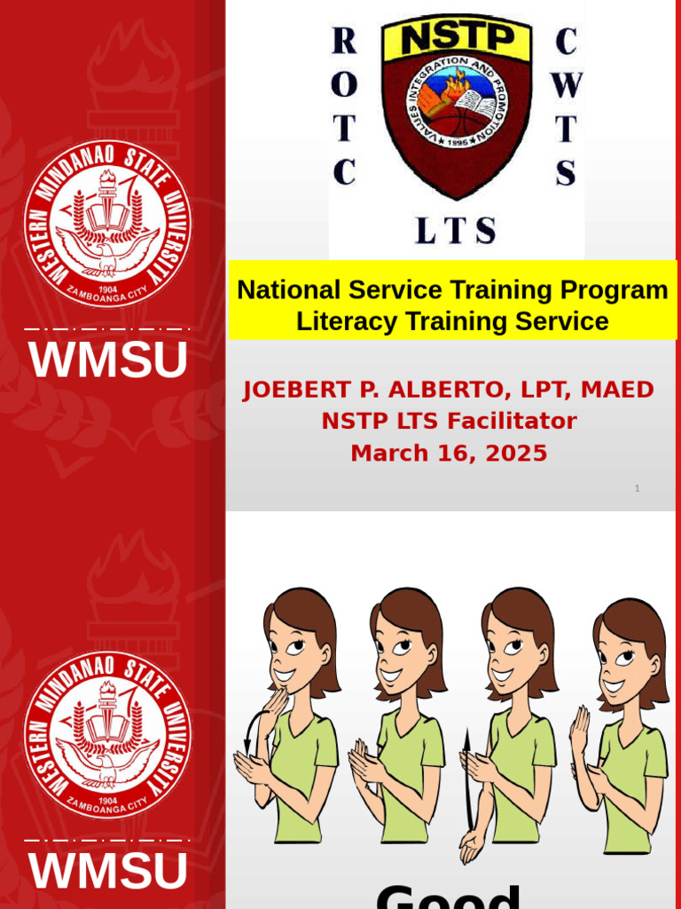 6 March 16 2025 Week 6 Lecture NSTP Lts 2 | PDF | Cognition | Learning