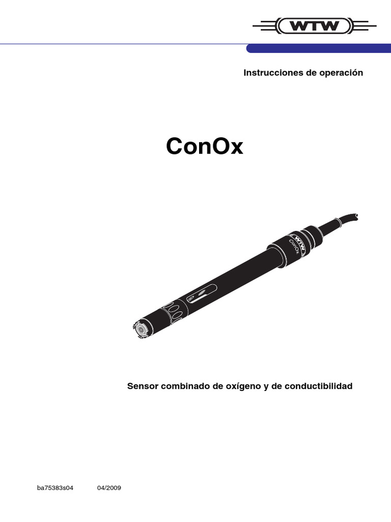 ba75383s04_ConOx | PDF | Agua | Oxígeno