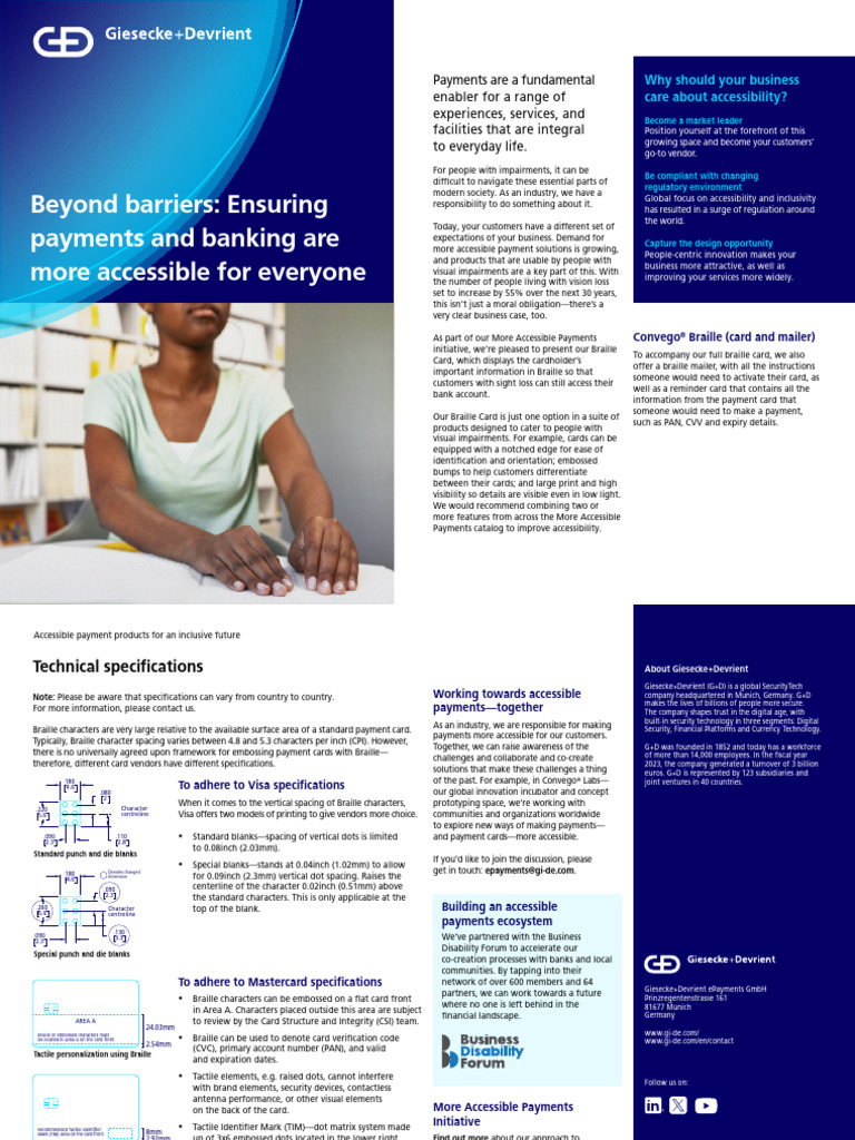 Accessible Payment Solutions for All | PDF | Accessibility | Visual ...