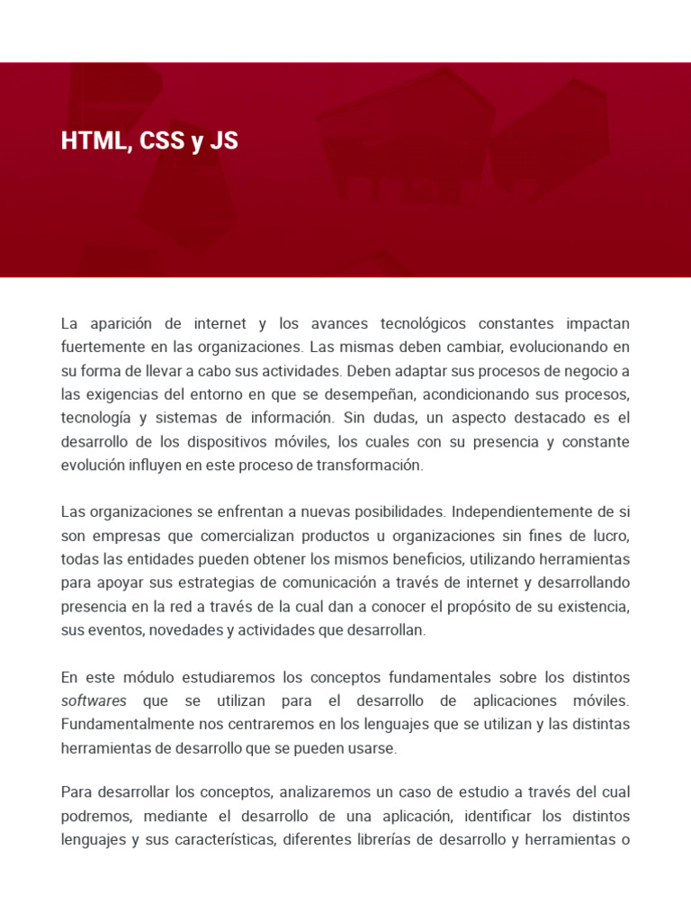 Módulo 4 - Lectura 1 | PDF | HTML | Red mundial
