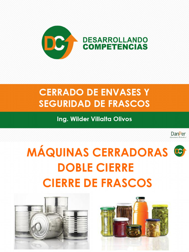 Inspección de Cierres de Envases | PDF | Estaño | Materiales