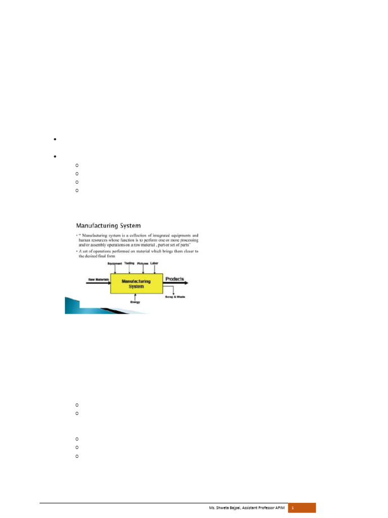 Management of Manufacturing Systems | PDF | Sustainability | Factors Of ...