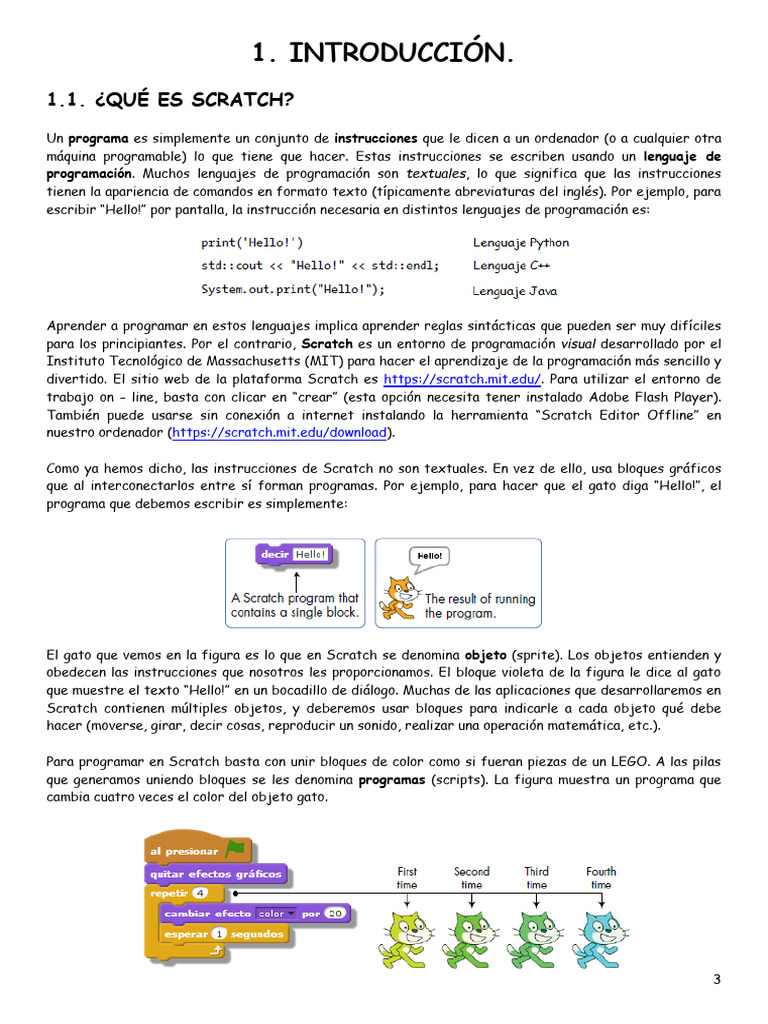 Programacion Con Scratch2 | PDF