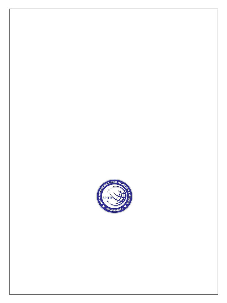 B.Tech Project Report Guidelines | PDF