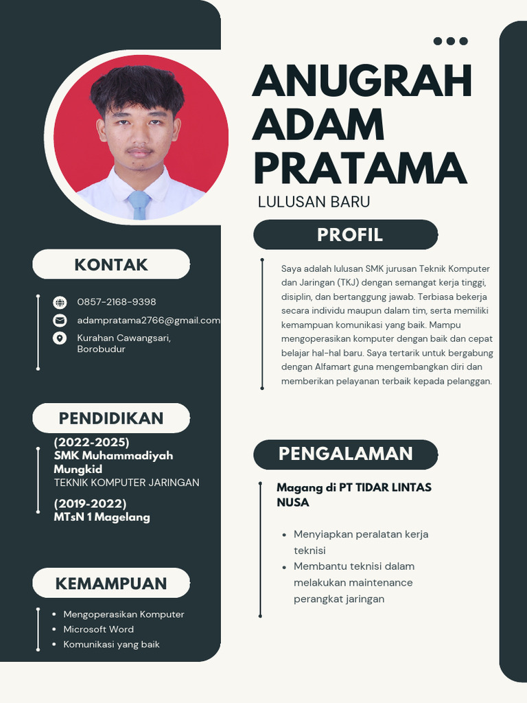 CV Anugrah Adam Pratama | PDF