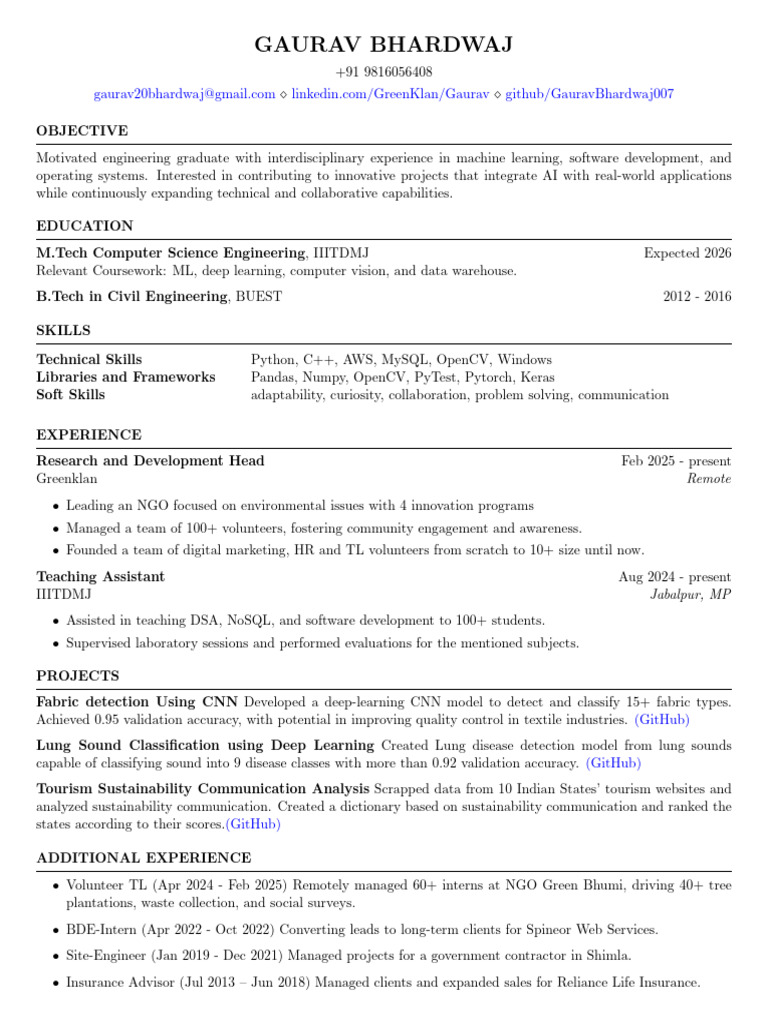 FAANGPath Simple Template | PDF | Deep Learning | Engineering