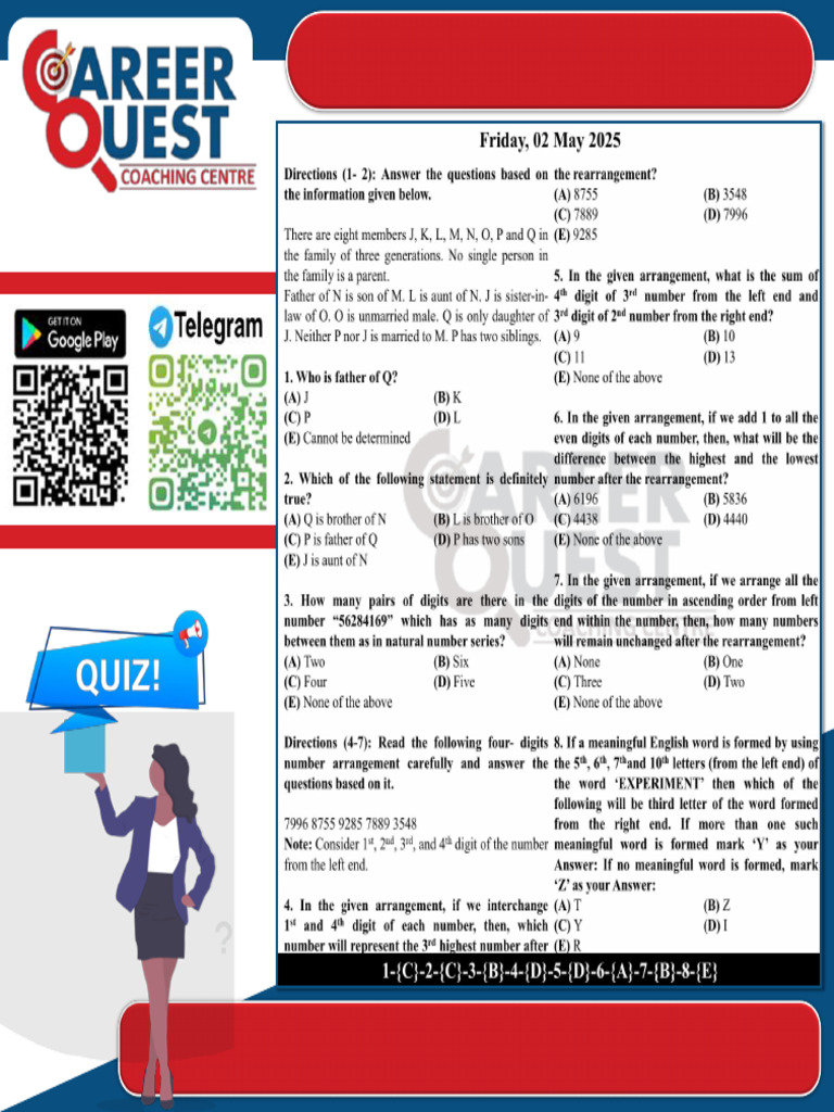 02-May-25 - DRAQE - Career Quest Coaching Centre | PDF