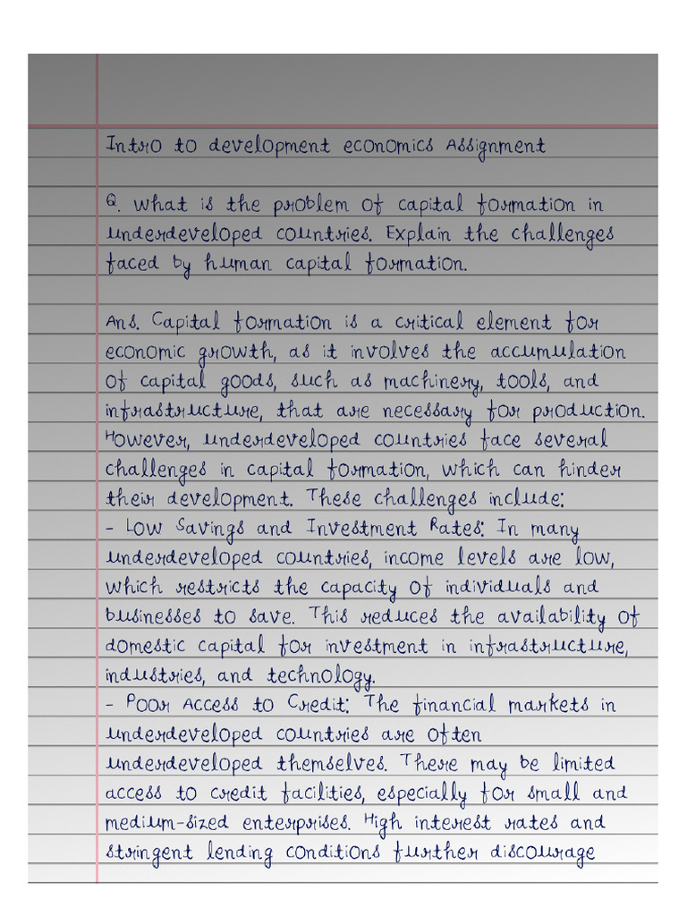 Economics Assignment | PDF