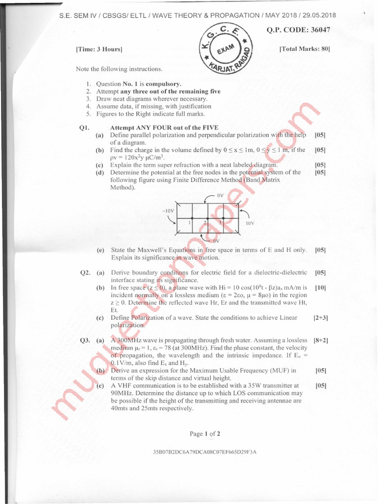 Se-Extc Sem4 WTP May18 | PDF