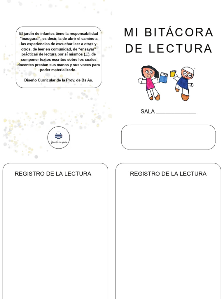 Bitacora de Lectura | PDF