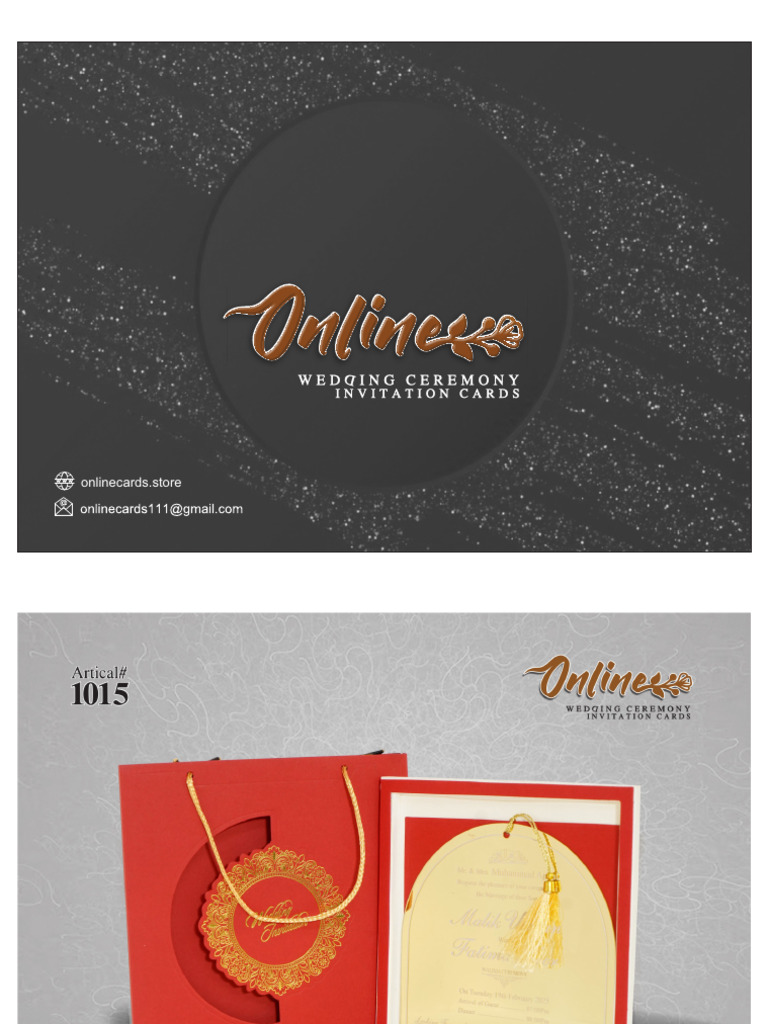Online Card's (Fancy Box) Final | PDF